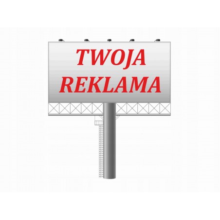 TABLICA REKLAMOWA INFORMACYJNA SZYLD 2X1m druk HQ